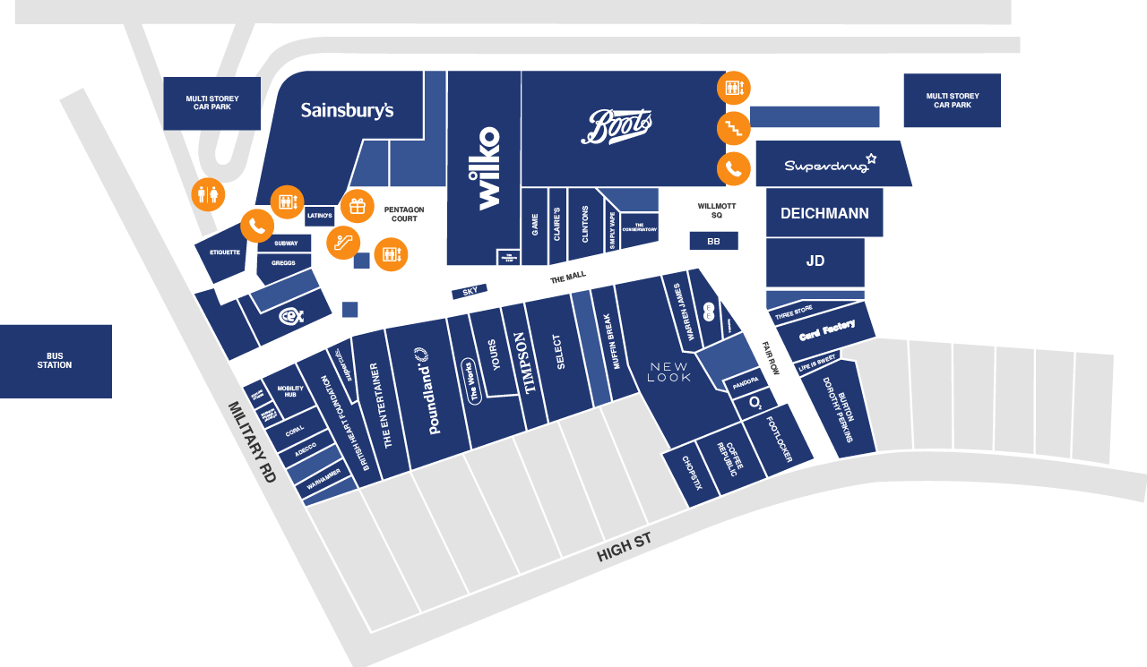 The Pentagon Shopping Centre - Chatham » Home